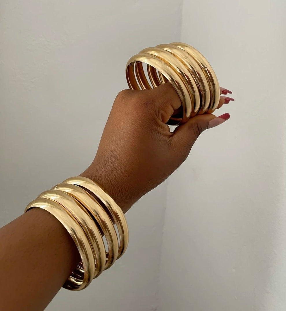 4 n 1 chunky bangles – Marond Jewelry